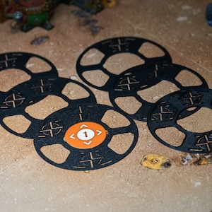 Kill Team Objective Markers Super Thin 3D Printed Plastic Set of 6 - Etsy