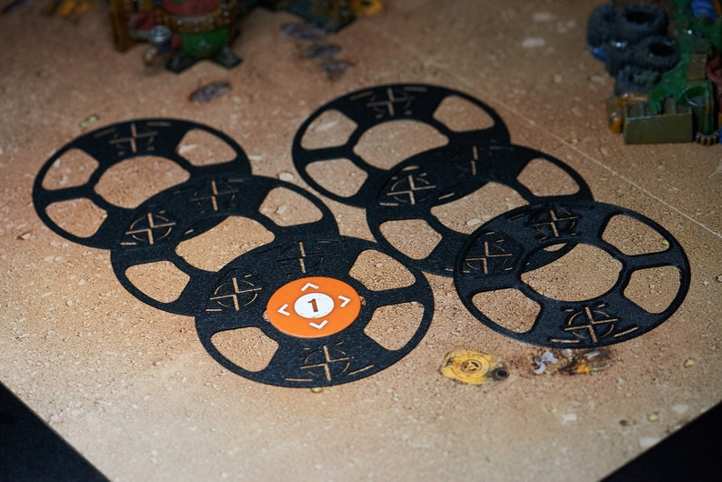 Kill Team Objective Markers Super Thin 3D Printed Plastic - Etsy