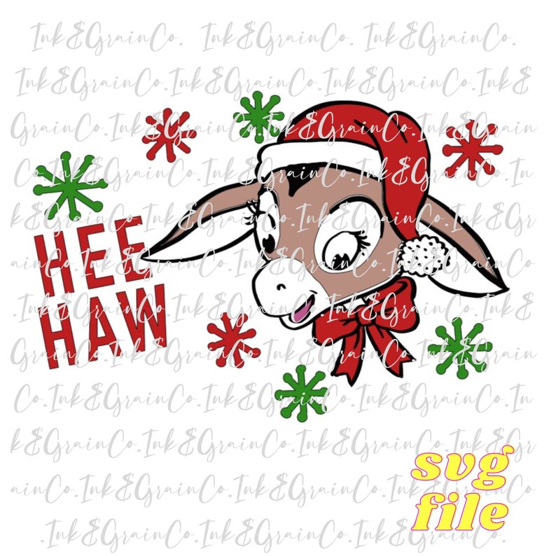 Dominic the Donkey PNG/SVG File - Etsy