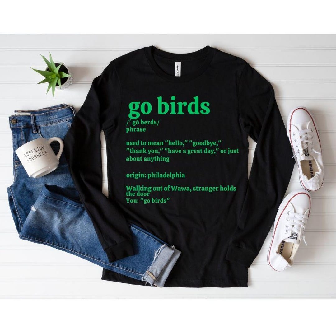 Go Birds Definition SVG | Eagles | Football | Philly - Etsy