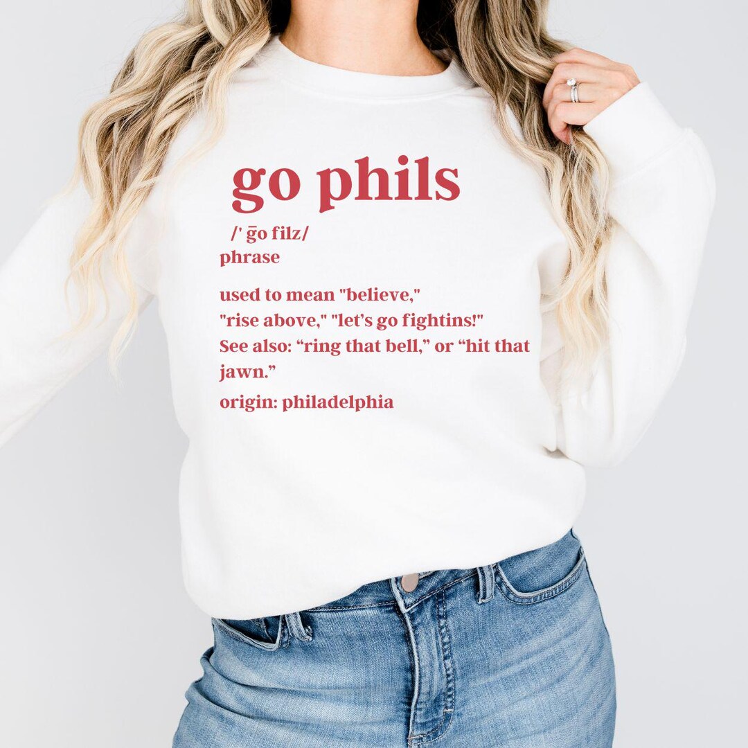 Go Phils Definition | PNG/SVG | Phillies | Philadelphia - Etsy