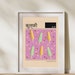 Indian Kulfi in Hindi | Indian Food Poster, Desi Art for Christmas Gift ...
