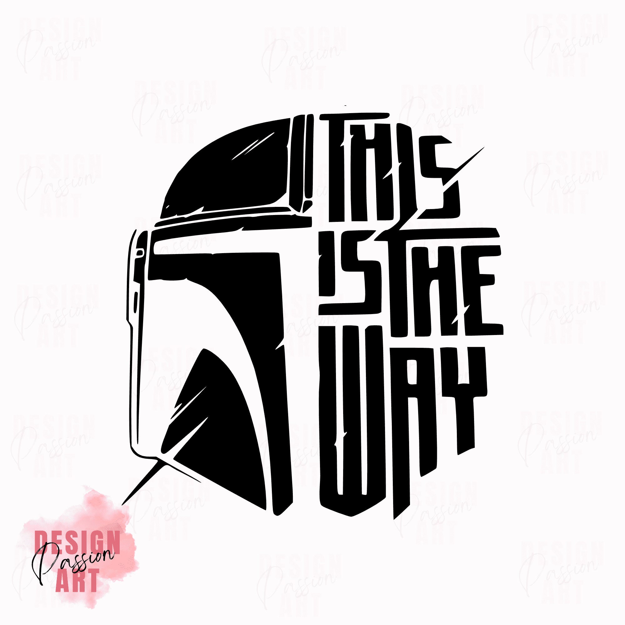 This is the Way SVG Boba Fett Svg Boba Fett Helmet Svg - Etsy New Zealand