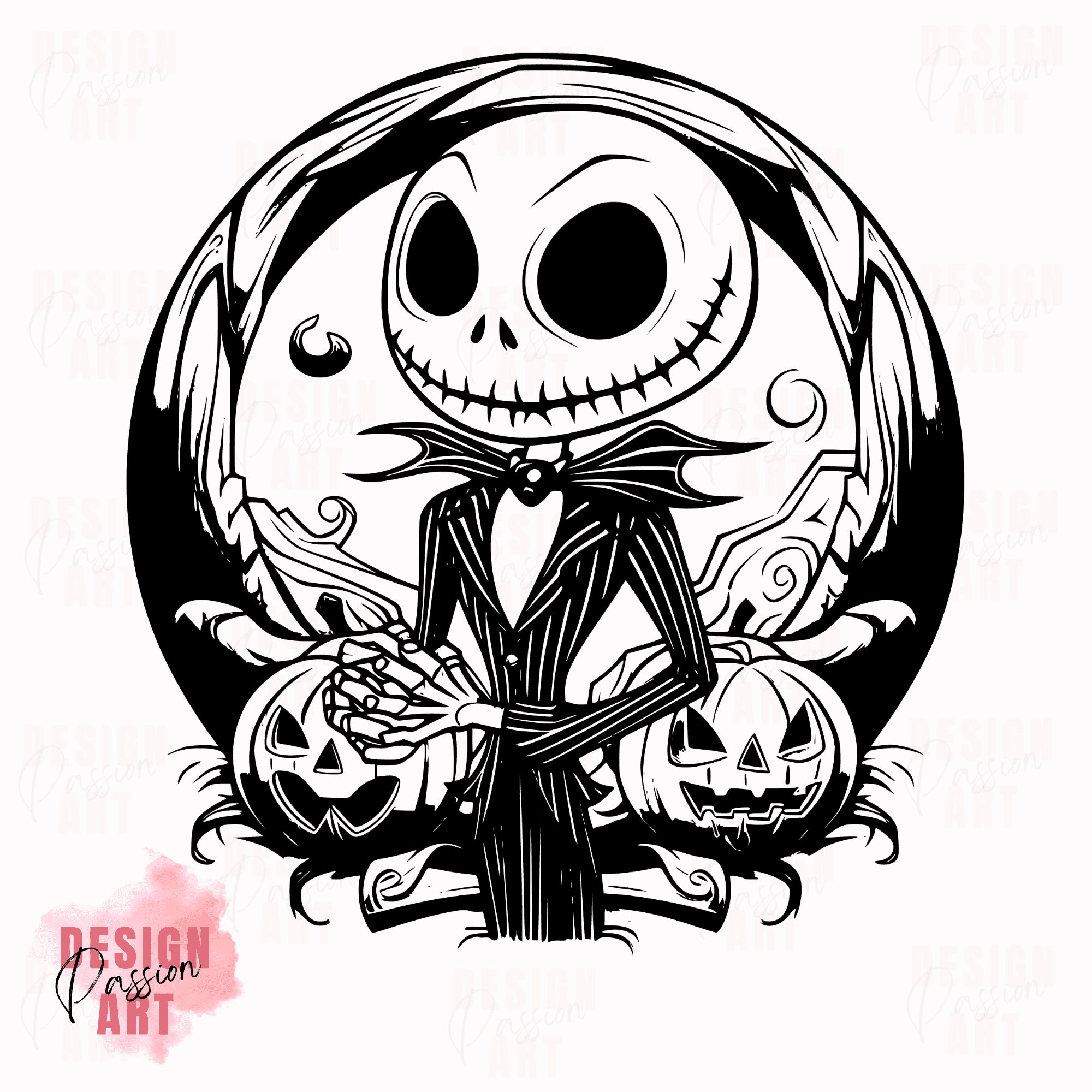 Nightmare Before Christmas SVG an SVG File That Can Be Used - Etsy