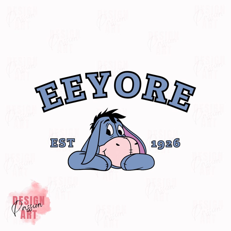 Eeyore SVG, Cool Svg, Printable Hoodies and Sweaters Design, Minimalist ...