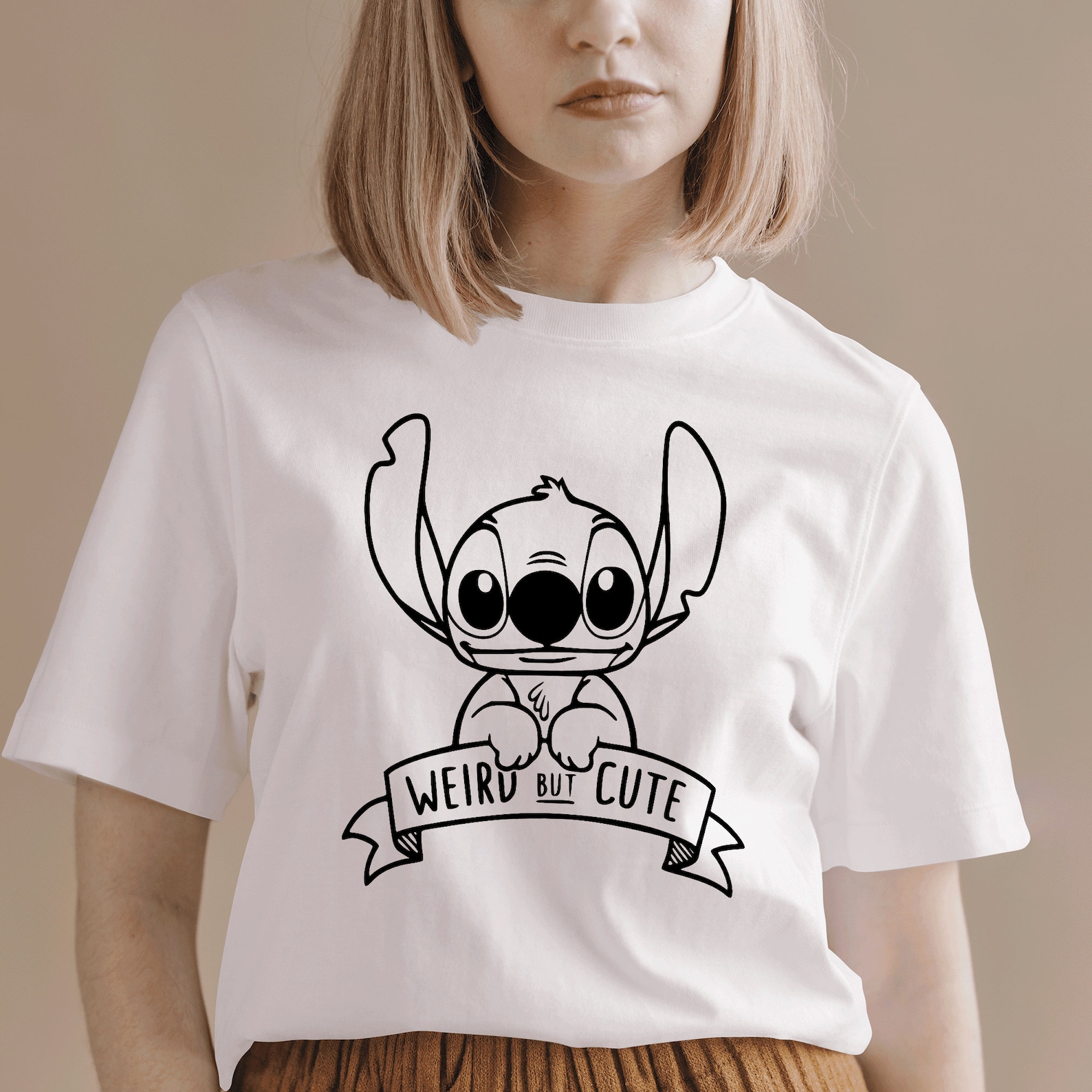 Weird but Cute Svg, Stitchh Svg, Svg File for Cricut, Popular Svg ...