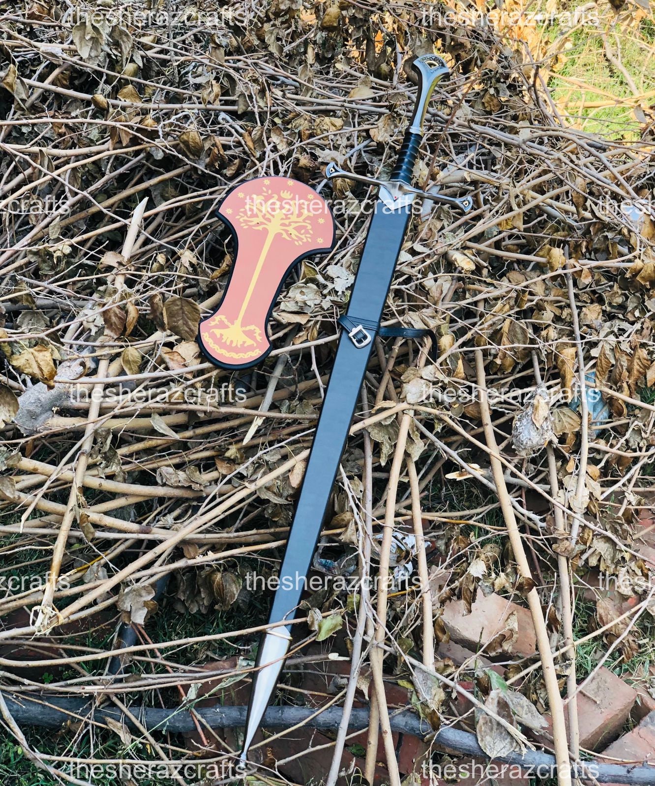 Handmade Herugrim Swords, Hand Forged Stainless Steel Swords, Viking ...