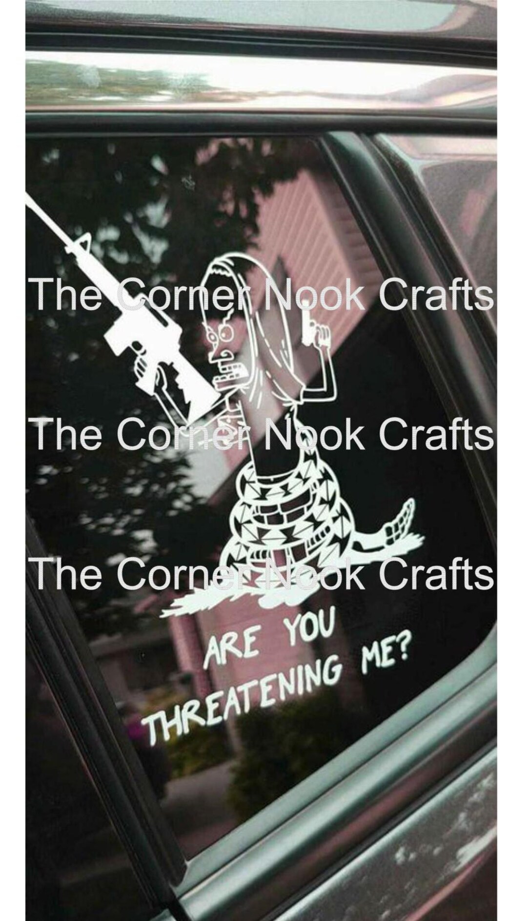 Beavis Don't Tread on Me 2nd Amendment Vinyl Decal / Car/ Window / Gift ...