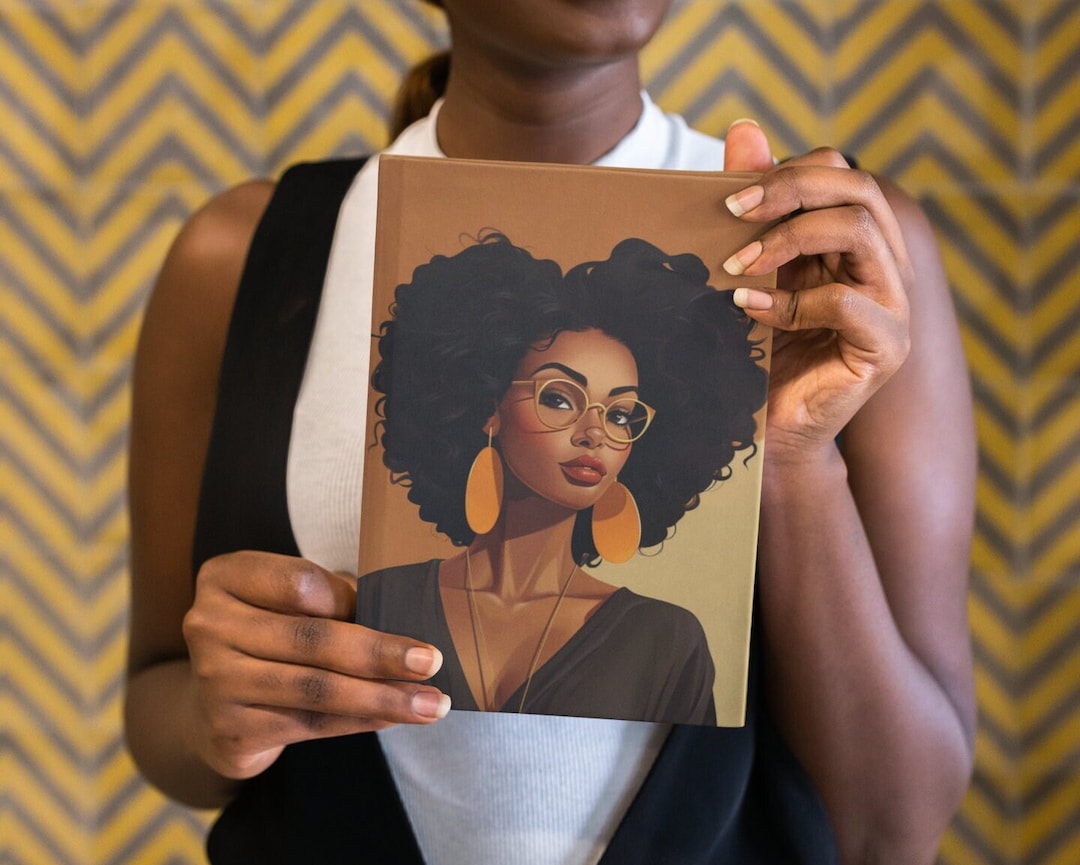 Black Woman Journal Affirmation Journal for Black Women Daily ...