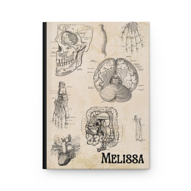 Personalizable Anatomy Notebook Anatomical Journal Notebook for Nurse ...
