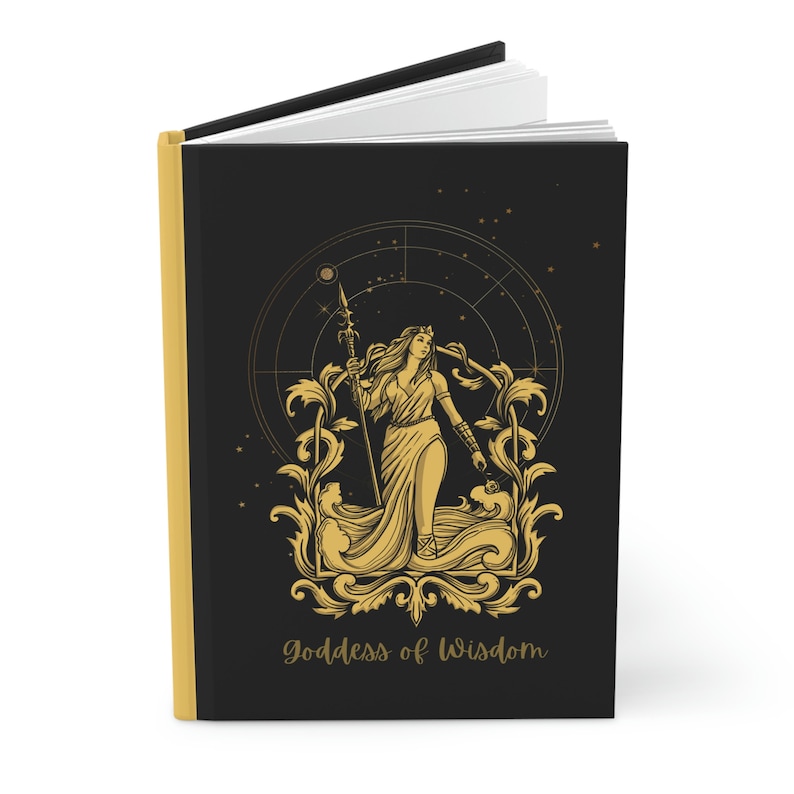 Athena Greek Goddess of Wisdom Journal Goddess Athena Notebook Daily ...