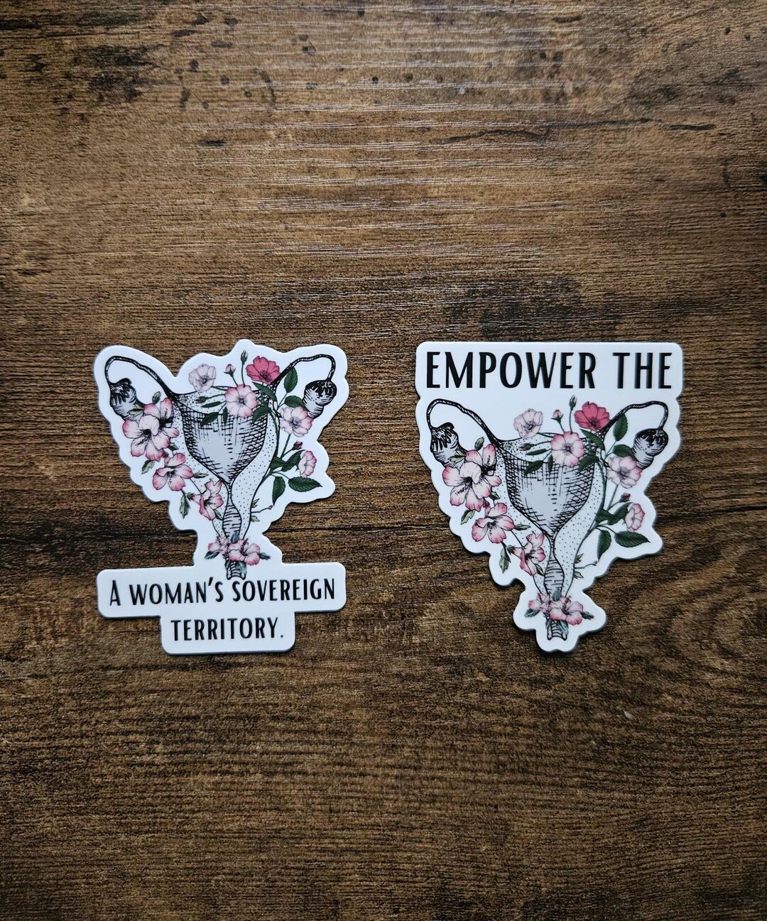 Empower the Uterus Sticker | Body Autonomy Vinyl Sticker | Pro Choice ...