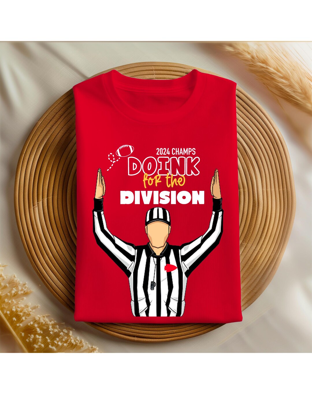 Doink for the Division 2024 Champs KC Chiefs Referee Tshirt - Etsy