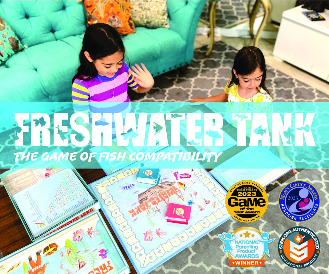 Freshwater Tank: the Game of Fish Compatibility Board Game | Designed ...