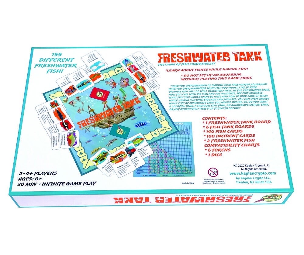 Freshwater Tank: the Game of Fish Compatibility Board Game | Designed ...
