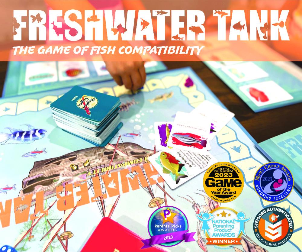 Freshwater Tank: the Game of Fish Compatibility Board Game | Designed ...