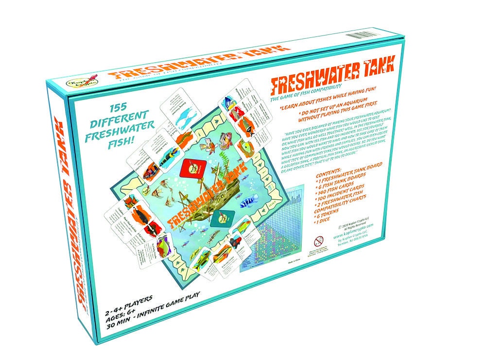Freshwater Tank: the Game of Fish Compatibility Board Game | Designed ...