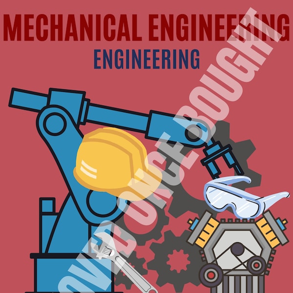 Mechanical Engineering Poster - Etsy