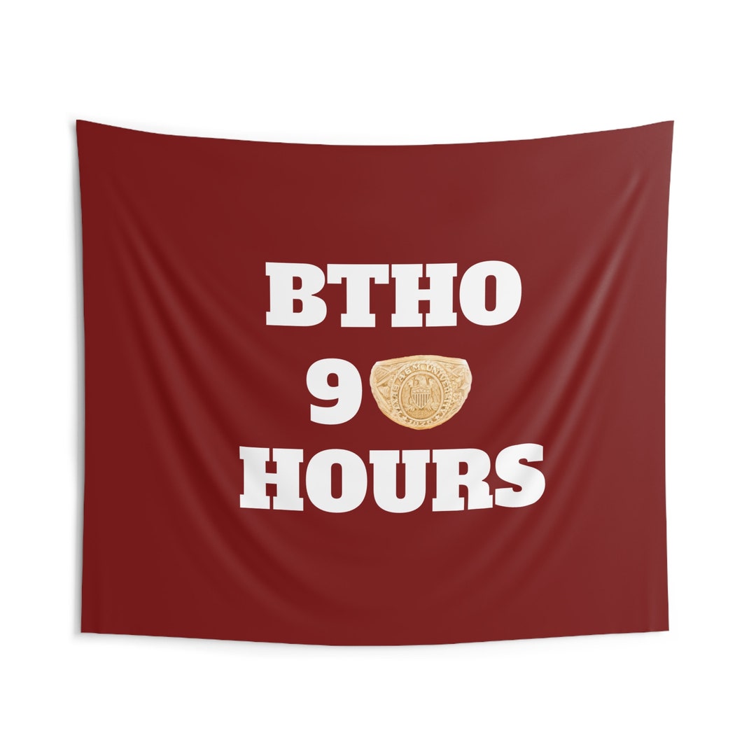 BTHO 90 HOURS Aggie Ring Day Wall Tapestry - Etsy