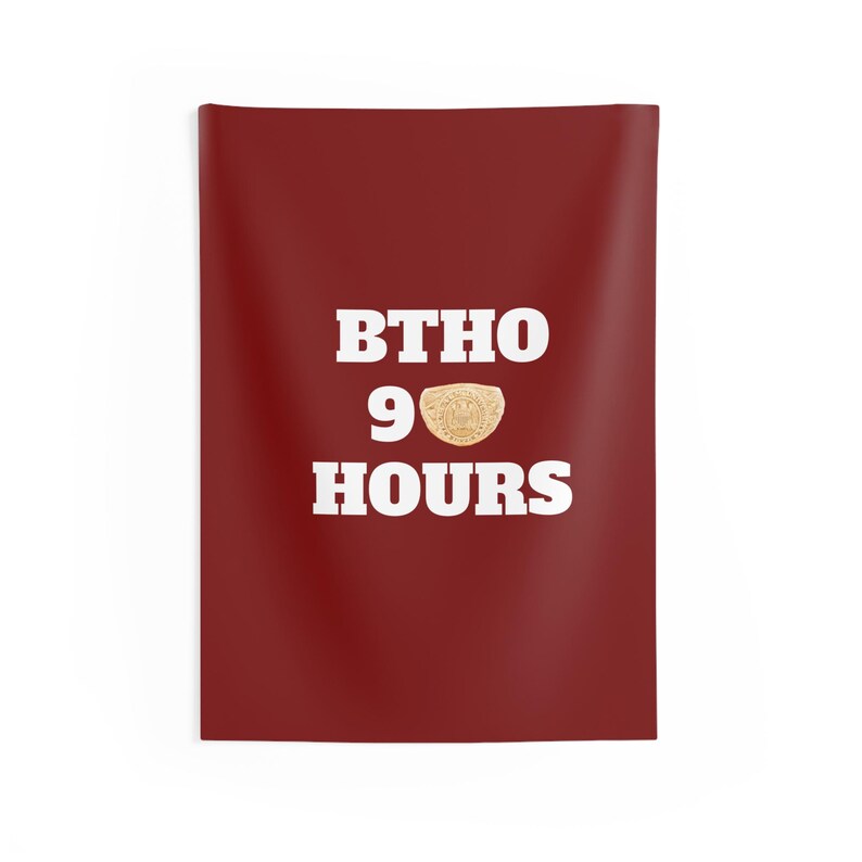 BTHO 90 HOURS Aggie Ring Day Wall Tapestry - Etsy