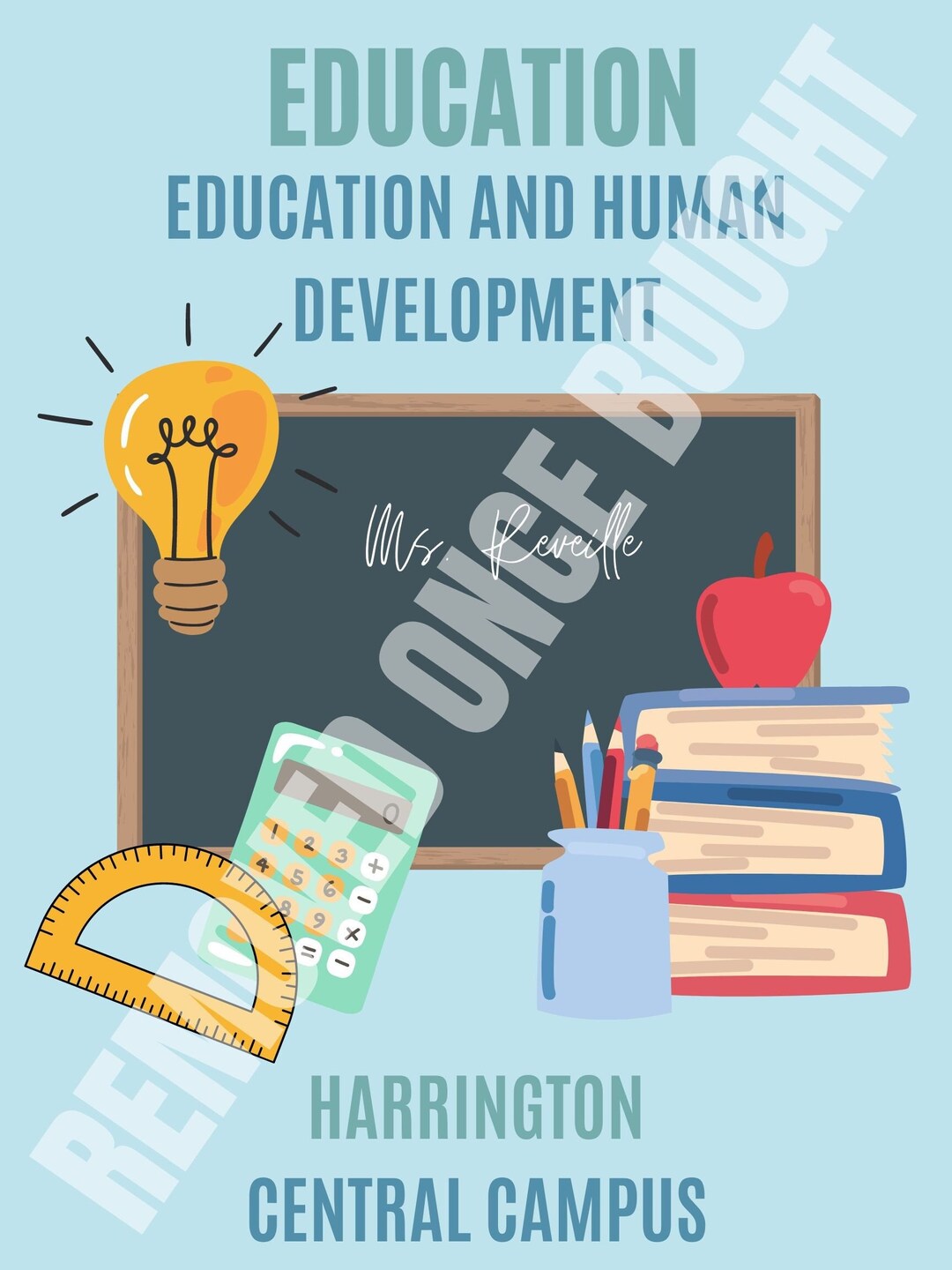 Texas A&M Education Major Poster - Etsy