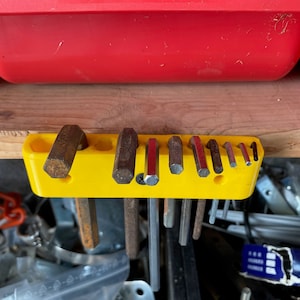 Allen Wrench Holder | Hex Key Organizer | Wall Mounted Allen Key ...