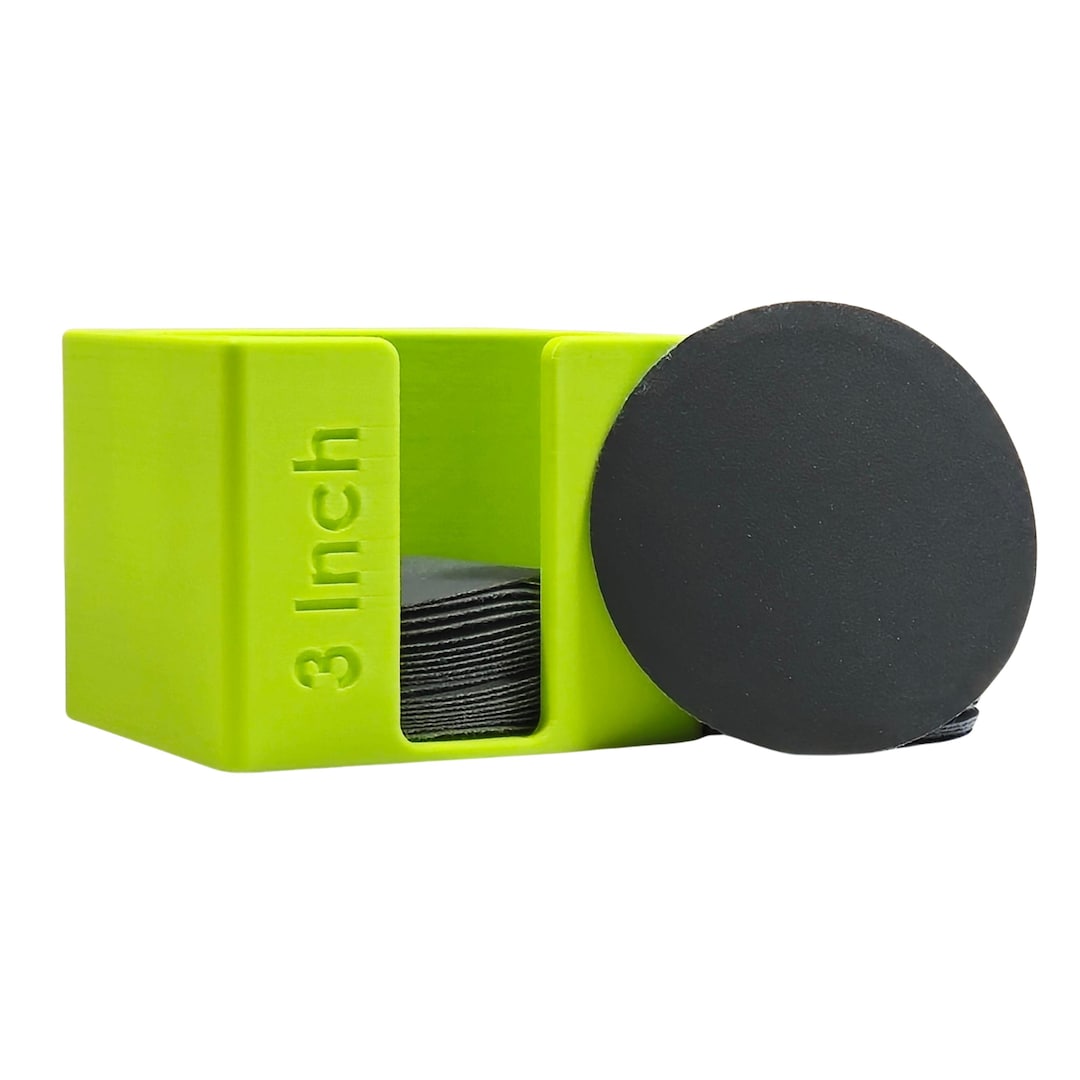 3" Sanding Disc Organizer | Fits 3 Inch (75mm) Sanding Discs ...