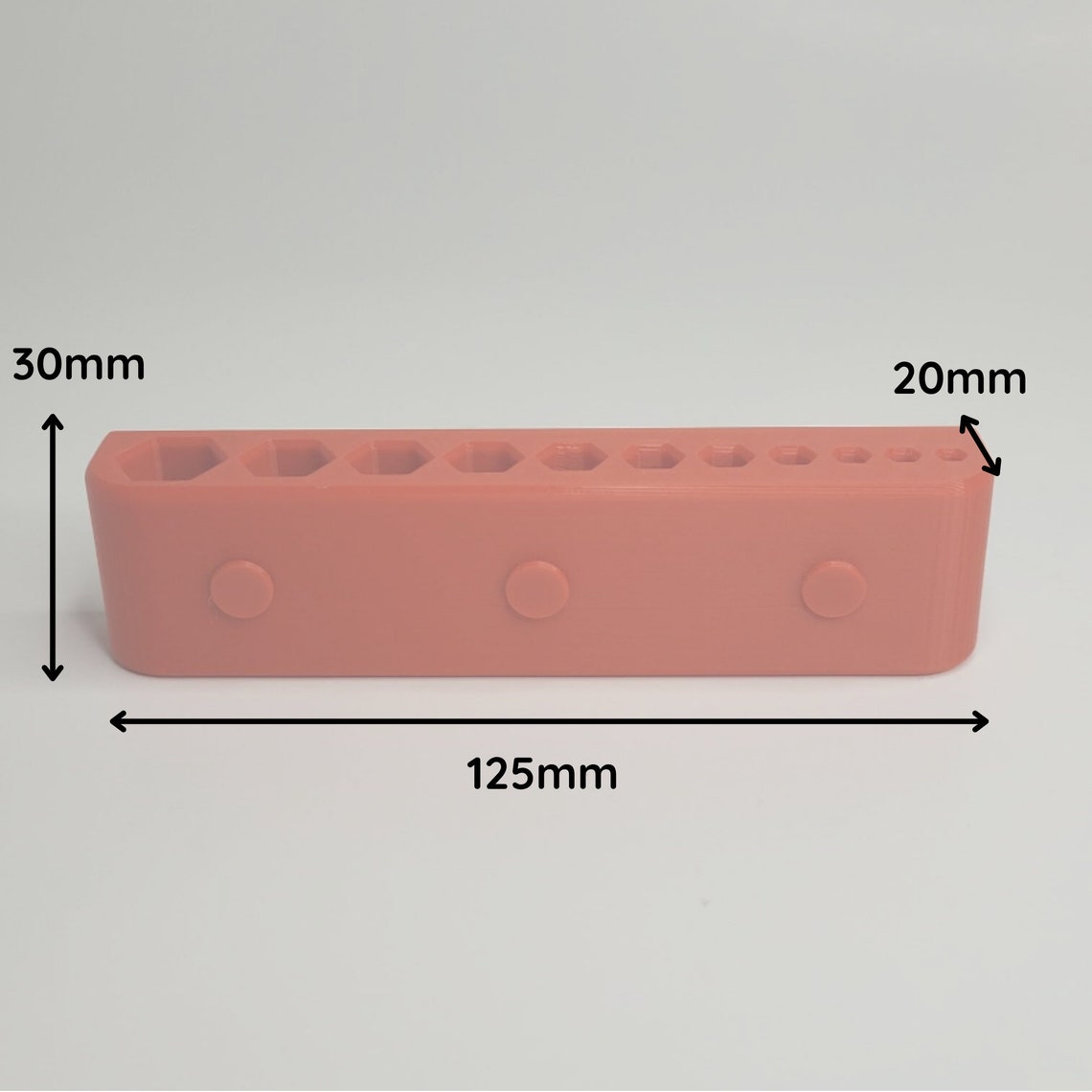 Allen Wrench Holder Hex Key Organizer Wall Mounted Allen Key Storage ...