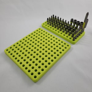 Drill Bit Organizers | 72 Slot or 144 Slot | Hex Bit Holder for Tool Box, Storage for Drillbits ...