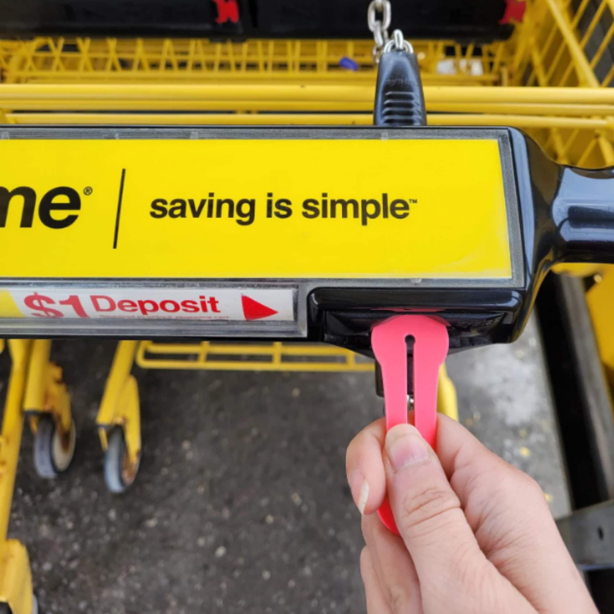 Canadian Shopping Cart Keys Dual Purpose Quarter & Loonie Grocery Store ...