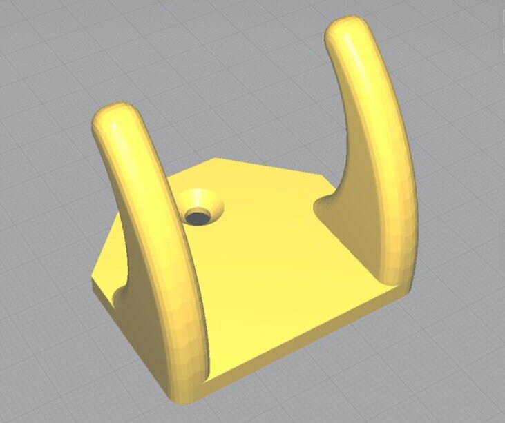 Hammer Wall Mount 1 Slot Bracket Holds 1 Standard Sized Hammer Garage ...