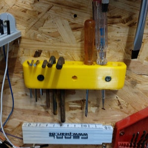 Allen Wrench Holder | Hex Key Organizer | Wall Mounted Allen Key ...