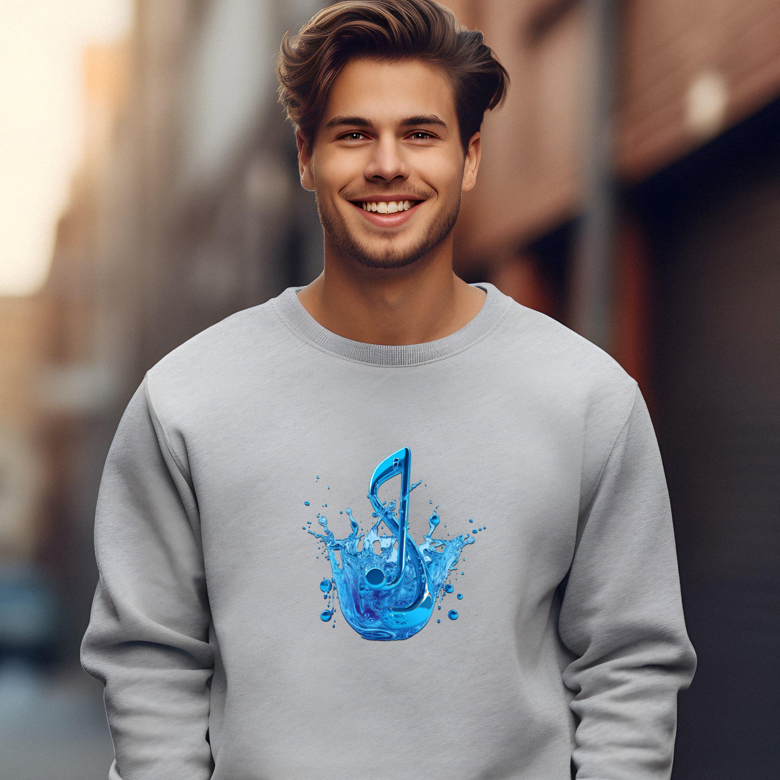 Liquid Treble Clef Making a Splash of Sound, Winter Sports and Music ...