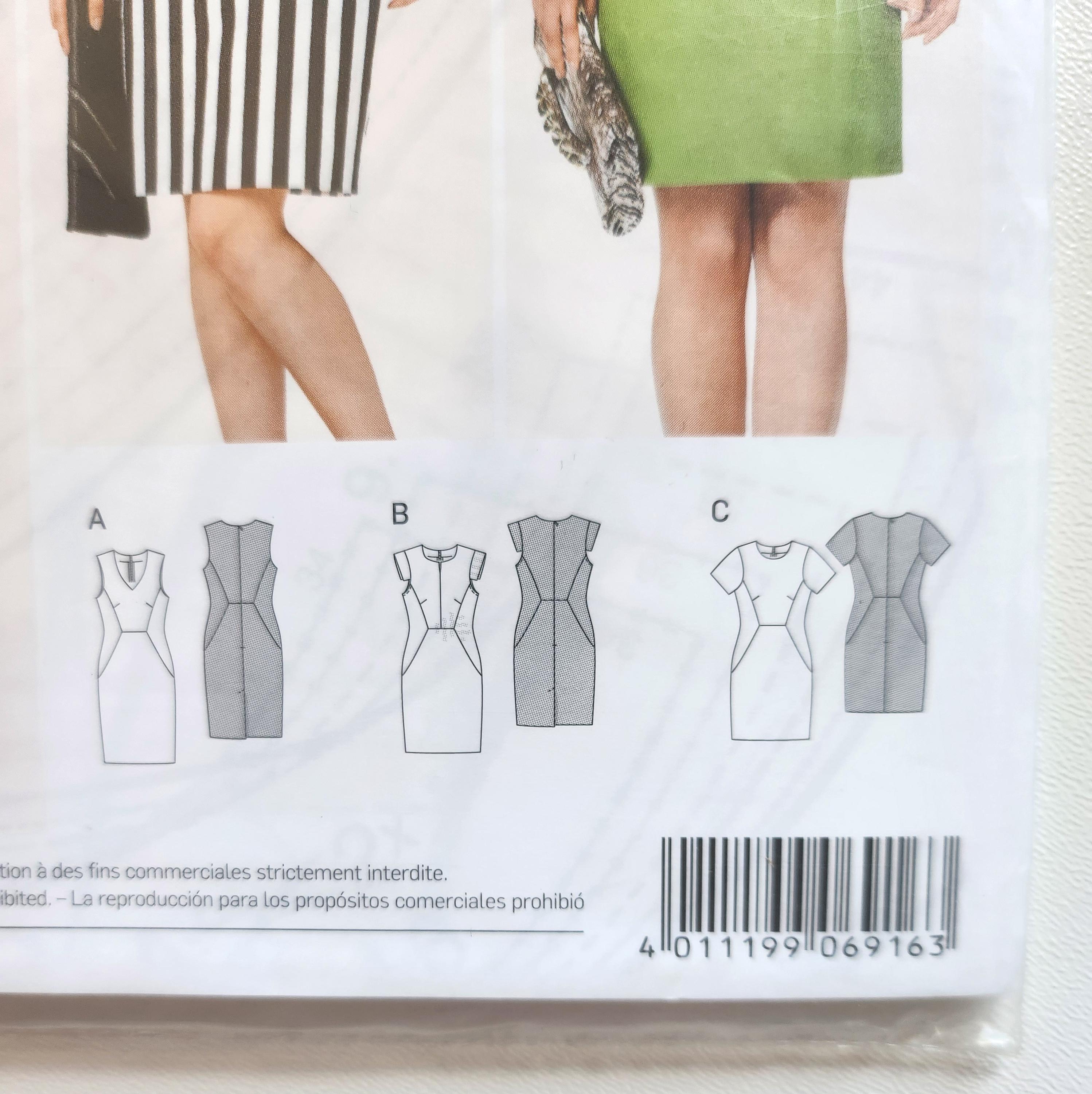 Burda, Burda 6916, Burda Dress Pattern 6916, Paper Patterns, Dress ...