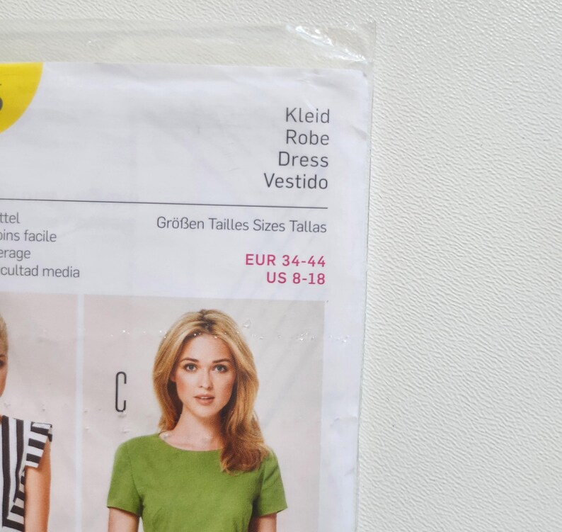 Burda, Burda 6916, Burda Dress Pattern 6916, Paper Patterns, Dress ...