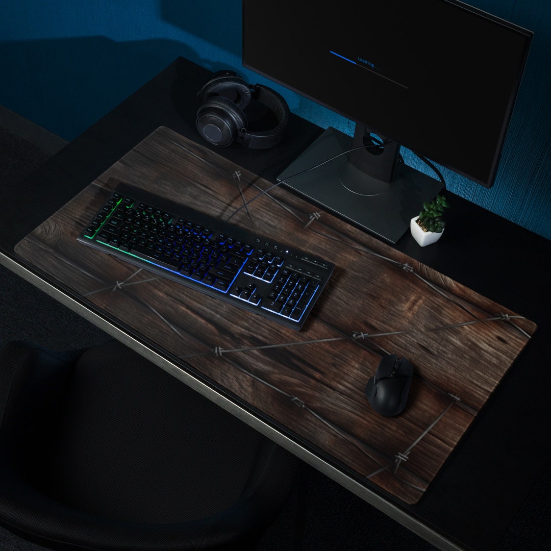 Maraheim Wooden Planks Premium Gaming Mouse Pad by Neduz Designs ...