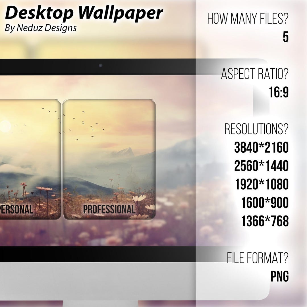 Landscape Fall Fields Desktop Organizer Wallpaper - 16:9 Aspect Ratio ...