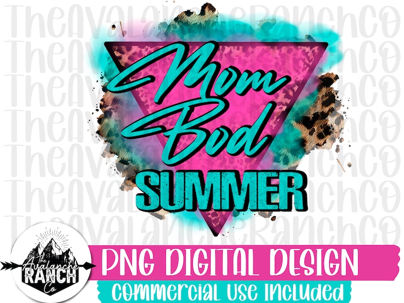 Mom Bod Summer Png Summer Png Sublimation Designs Downloads - Etsy