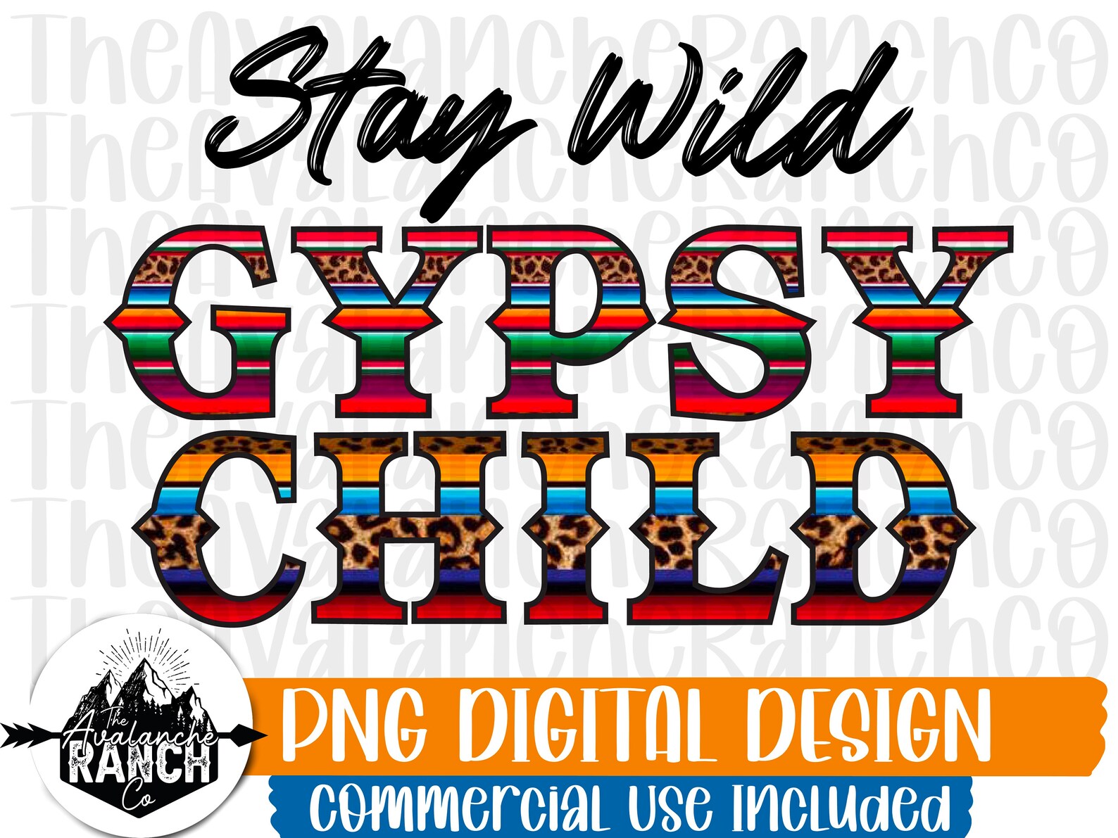 Stay Wild Gypsy Child Png Country Png Sublimation Designs - Etsy