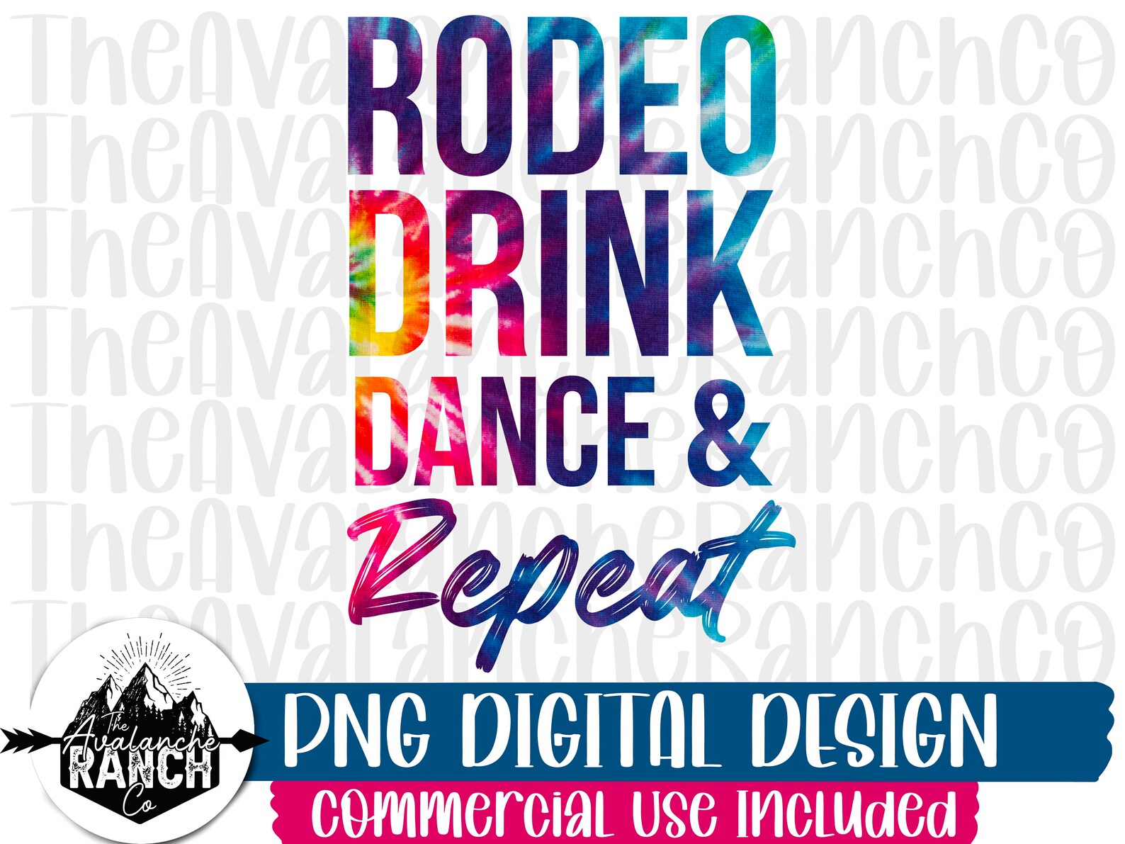 Rodeo Drink Dance and Repeat Png Country Png Sublimation - Etsy