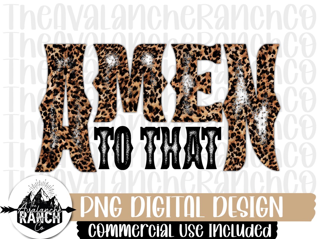 Amen to That Png Country Png Sublimation Designs Downloads - Etsy