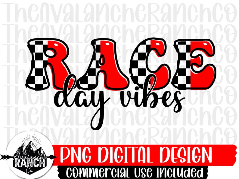 Race Day Vibes Png Racing Png Sublimation Designs Downloads - Etsy
