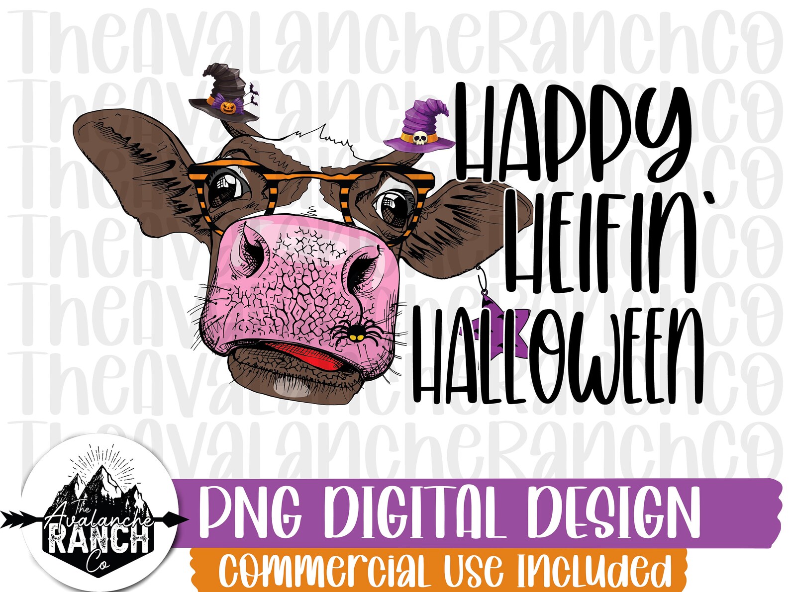 Happy Heifin Halloween Png Halloween Png Sublimation Designs - Etsy