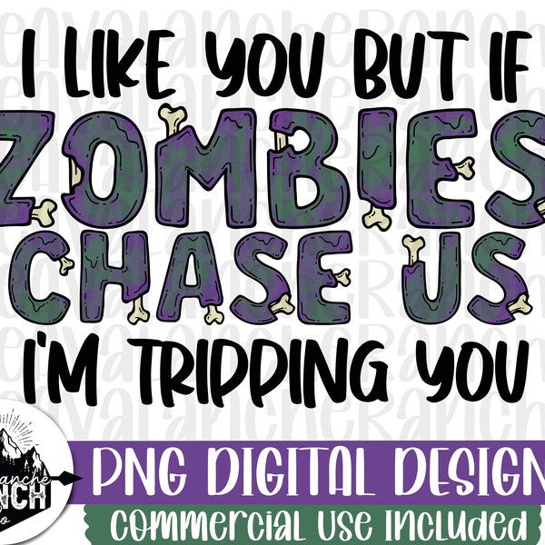 Zombies Chase Us - Etsy