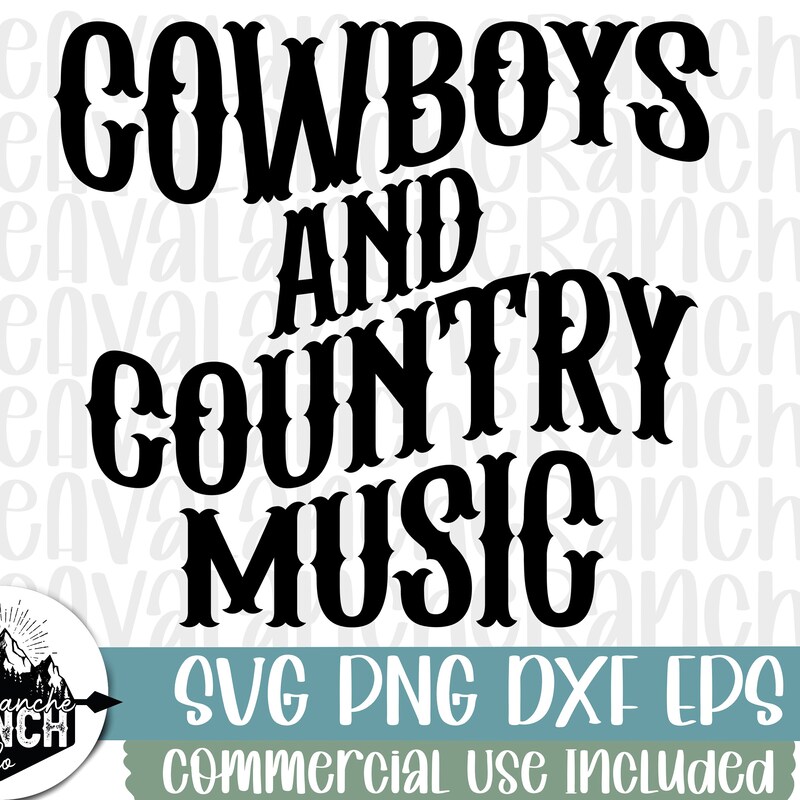 Country Music Svg - Etsy