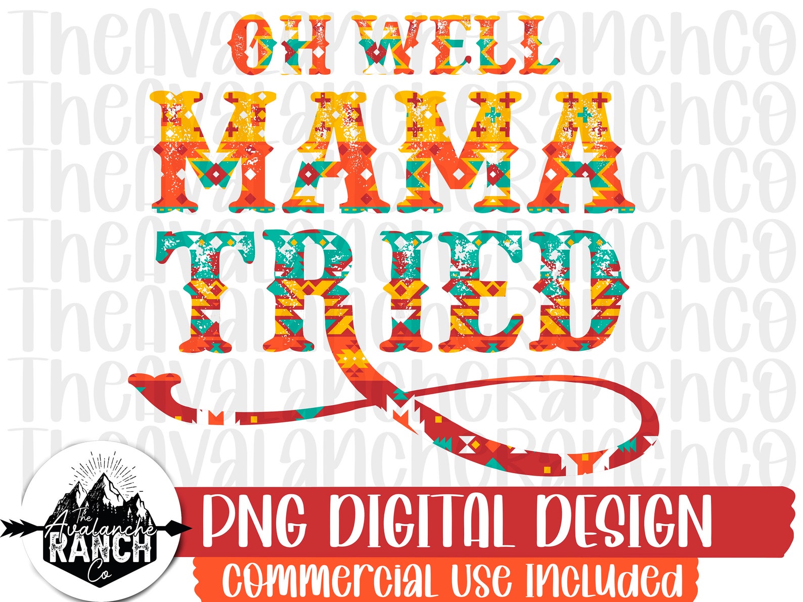 Oh Well Mama Tried Png Country Png Sublimation Designs - Etsy