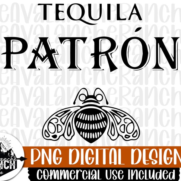 Patron Tequila - Etsy