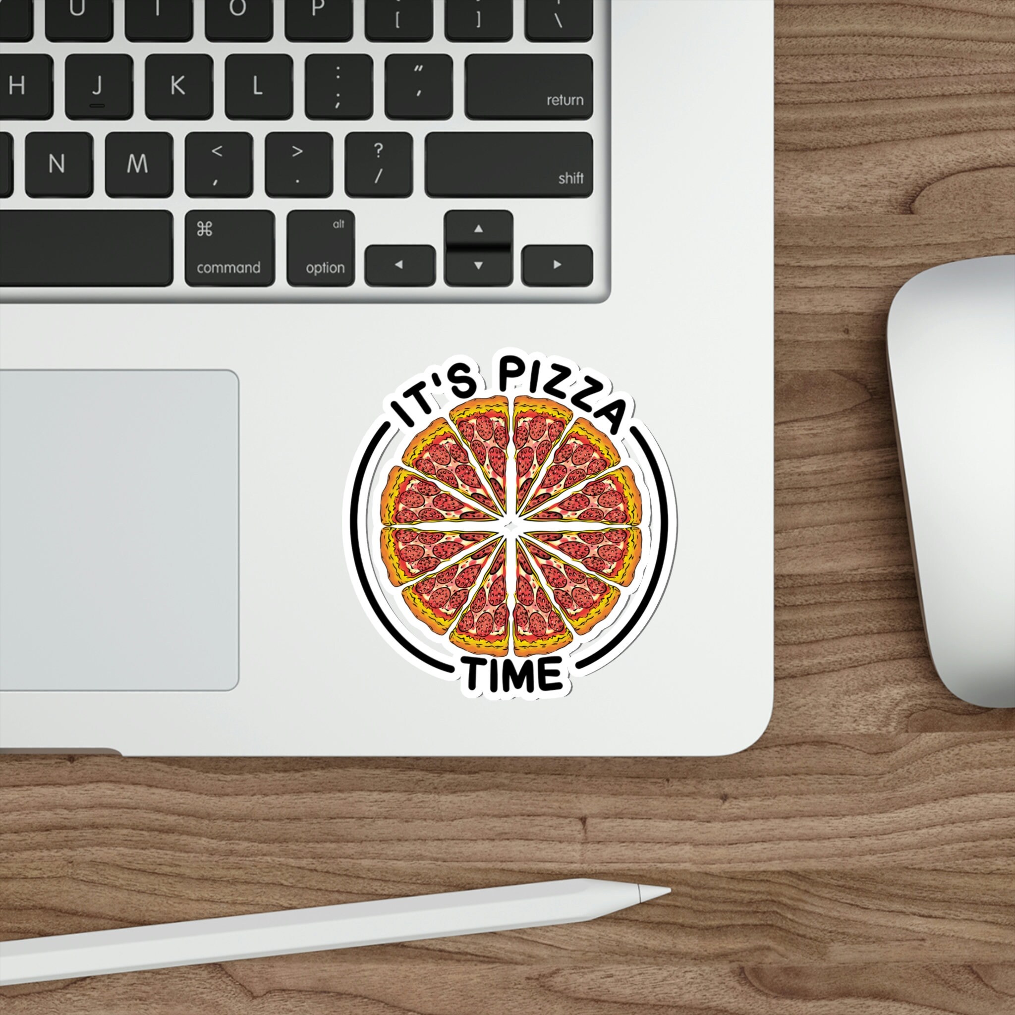 It's Pizza Time | Funny Sticker - Die-cut Stickers - Etsy
