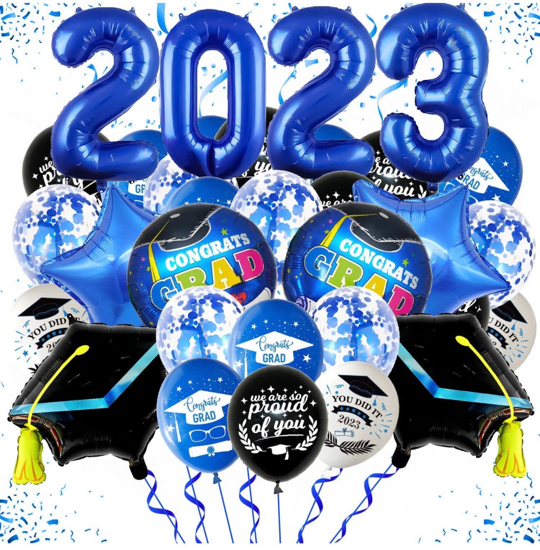 2023 Balloons Numbers 40 Inch, 2023 Graduation Balloon - Etsy