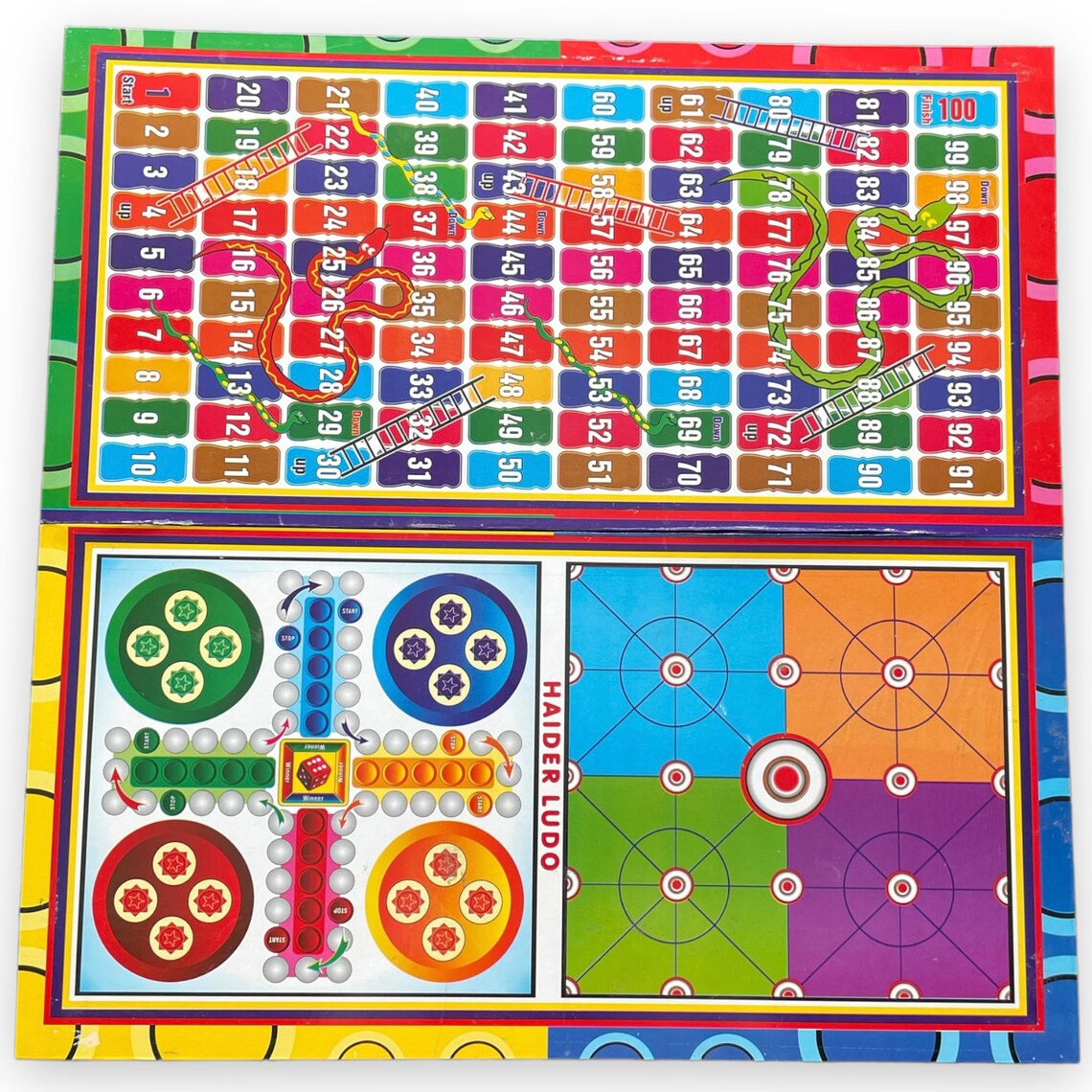African Ludo Game With Playing Pieces / Pakistani Ludo Game - Etsy Canada